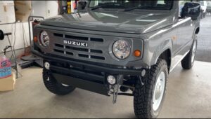 ジムニーJB64 KLCトラディショナルバンパー他取付作業 | ジムニースタジオ入間店