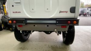 ジムニーJB64 オフロードサービスタニグチ ダブルリアバンパー他取付 | ジムニースタジオ入間店