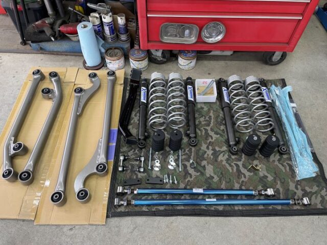 ～ジムニー SGアジャストコイル50 X-SHOCKセット取付～ | ジムニースタジオ入間店